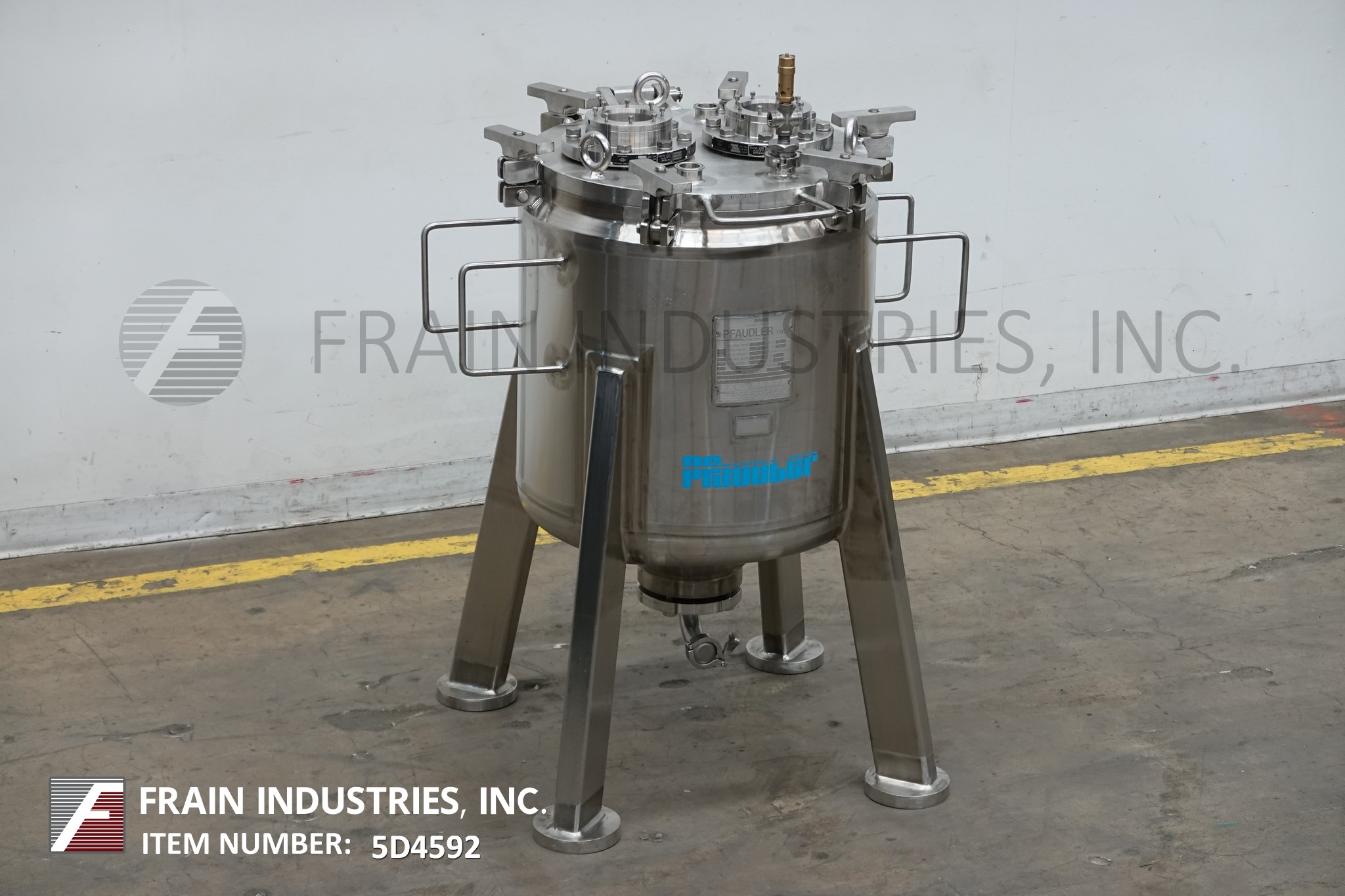 Pfaudler Robbins Meyers Tank Reactor GL 30 GAL for Sale 5D4592