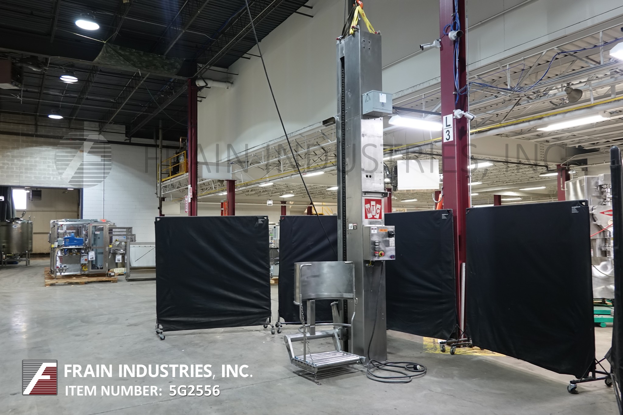 MTC / Materials Transportation Material Handling Barrell Dumper HLC2HD ...