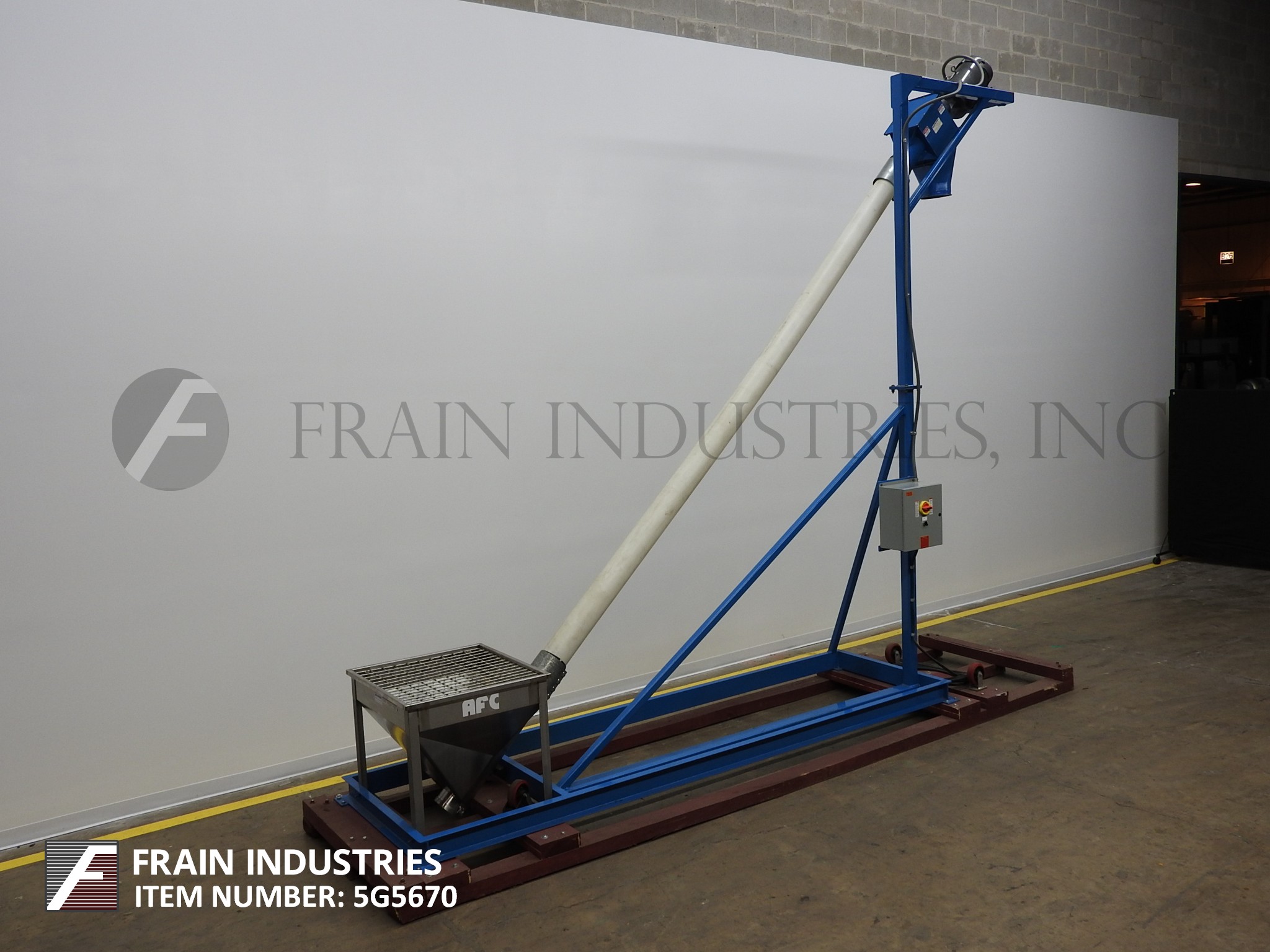 Automated Flexible Conveyor Feeder Auger 60F for Sale 5G5670