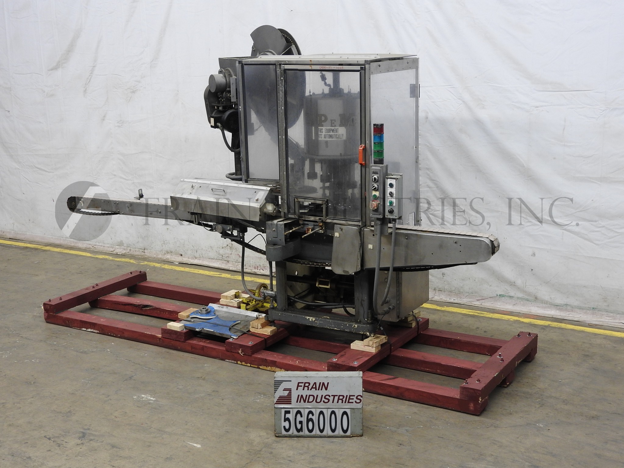 Consolidated / Pneumatic Scale Capper 6 Head (Capper) D6-F for Sale 5G6000