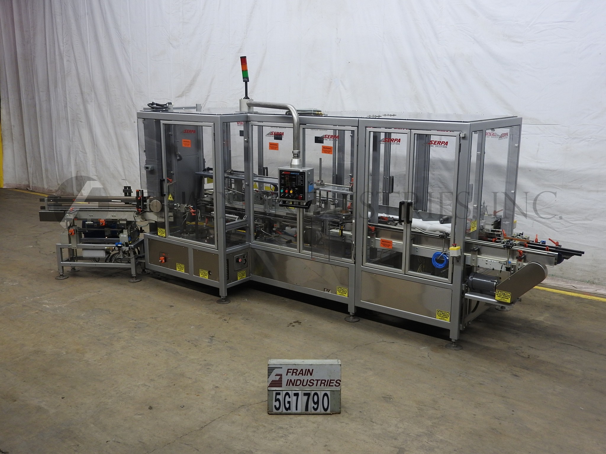 Serpa Packaging Cartoner Auto Vertical Glue/Tuck 2000VCM for Sale 5G7790