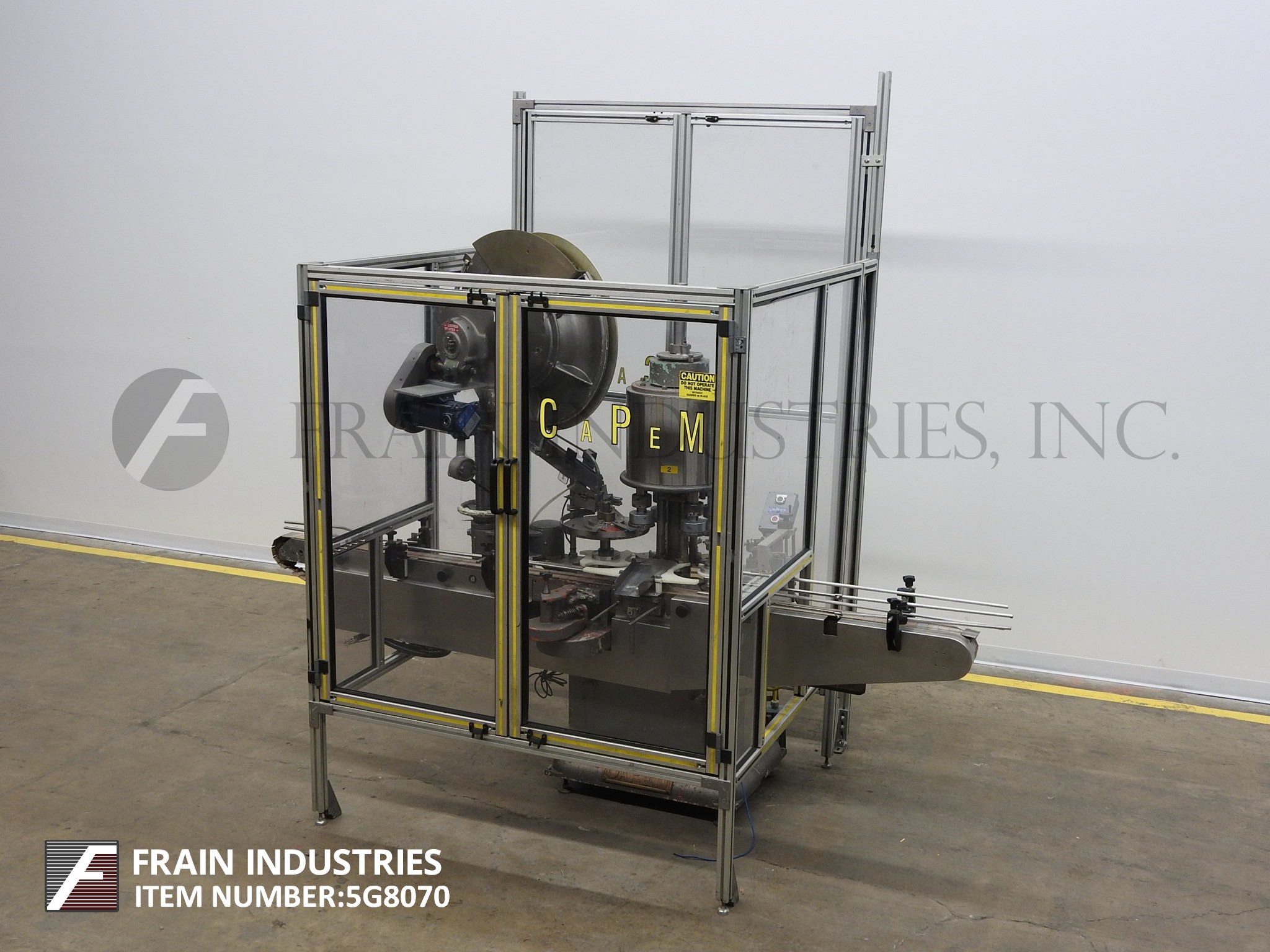 Consolidated / Pneumatic Scale Capper 4 Head (Capper) C4F for Sale 5G8070