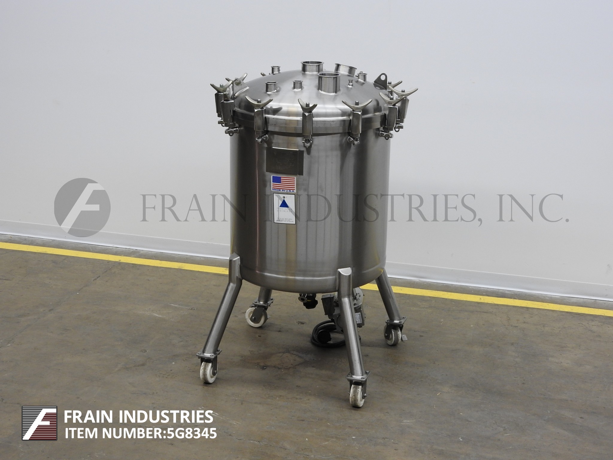 Precision Stainless Tank Reactor SS 350L for Sale 5G8345