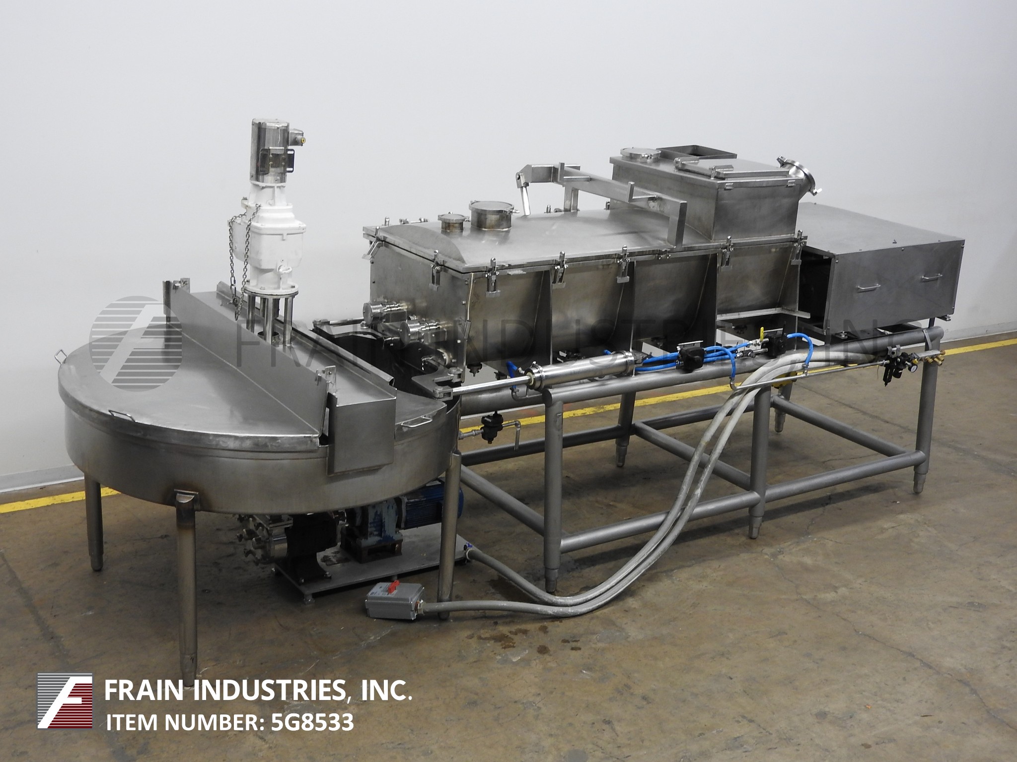 Koss Industrial Blanchers Rotary M-T15-1500 for Sale 5G8533