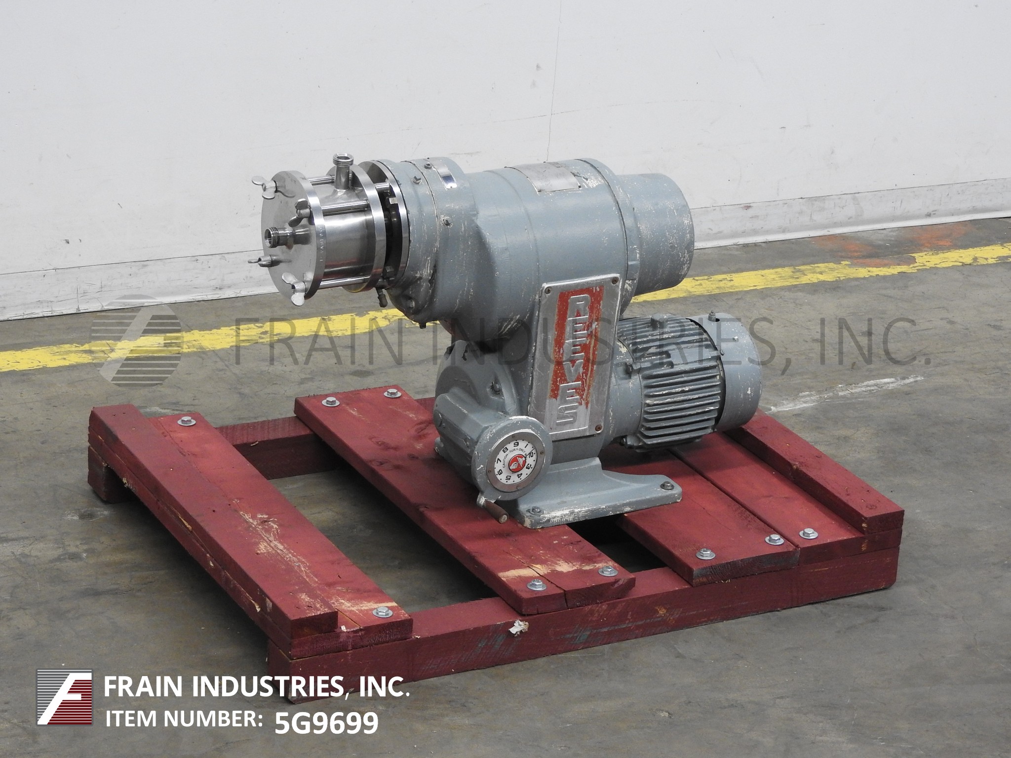 Votator Mixer Paste Horizontal CR6 for Sale 5G9699