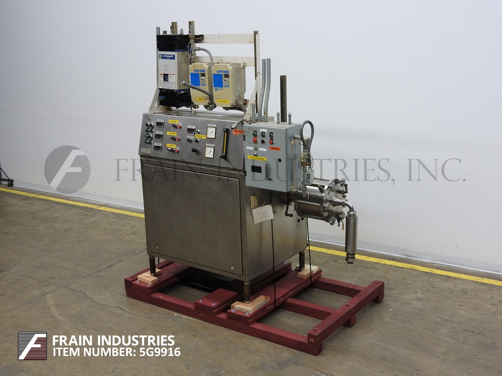 Tanis Food Tech BV Mixer Paste Horizontal ROTOPLUS for Sale 5G9916