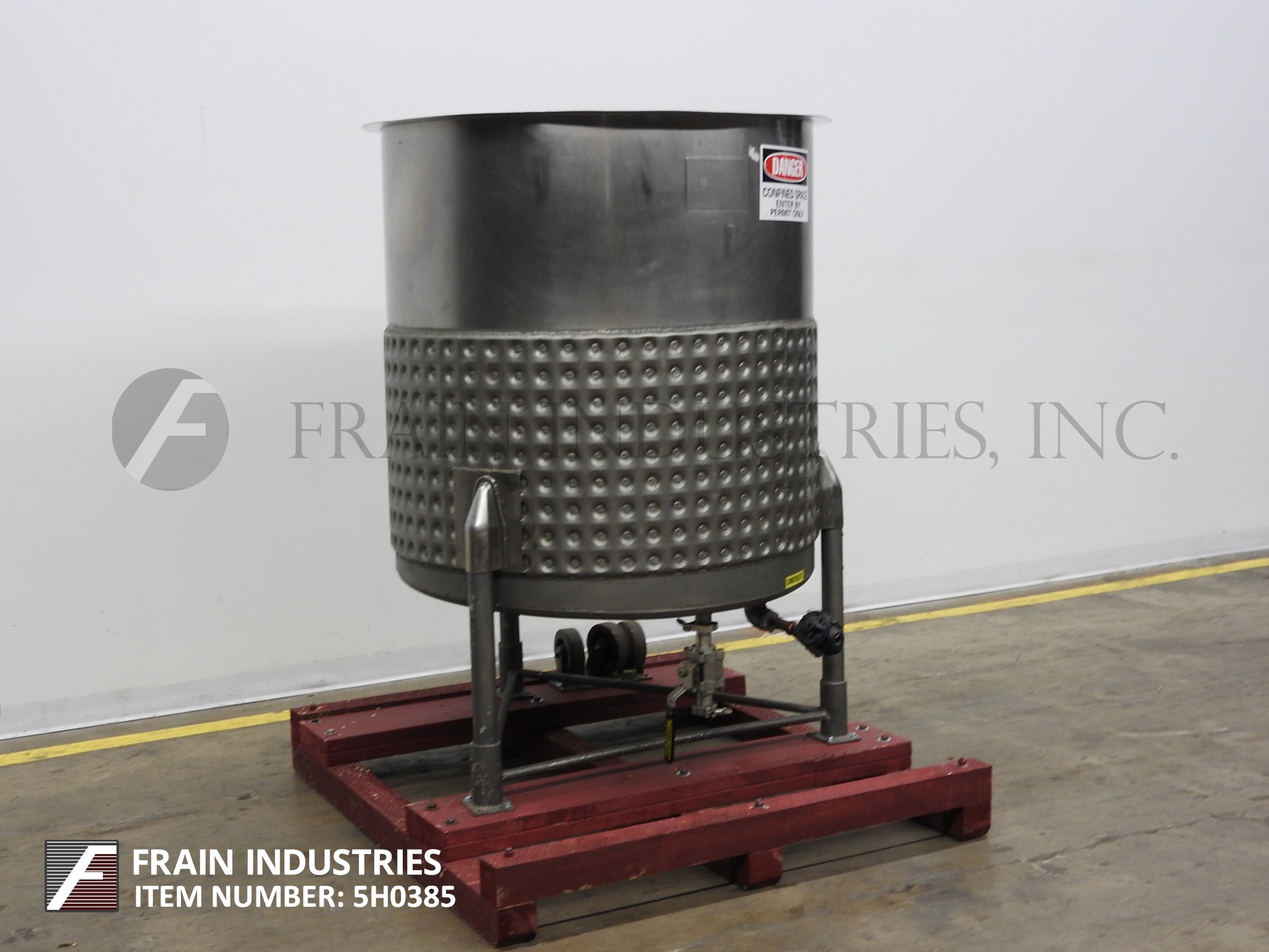 Perma San Stapco Stainless Tank SS JKT 305J0VS for Sale 5H0385