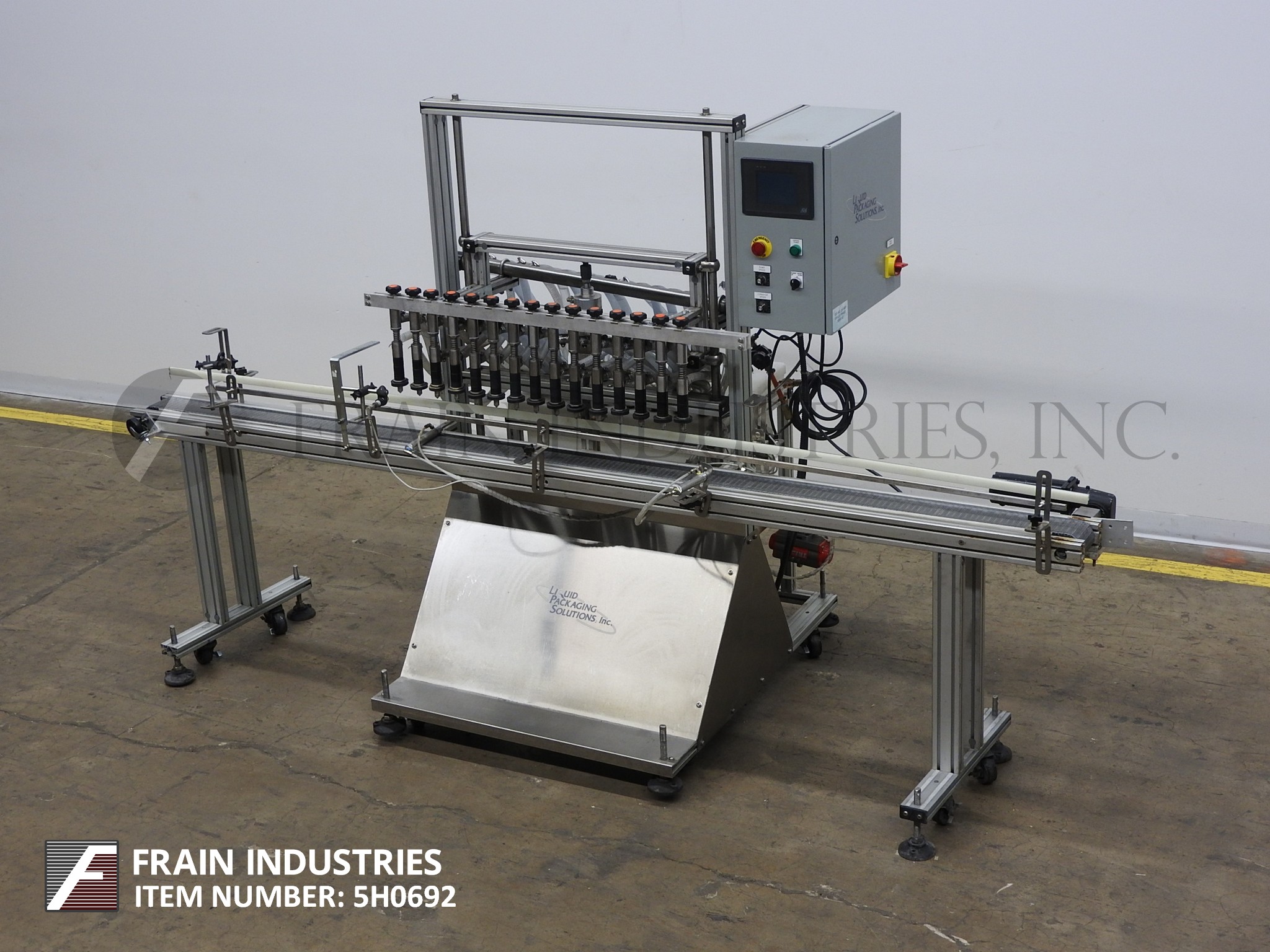 Liquid Packaging Solutions Filler Liquid Grav/Press LPS2000 for Sale 5H0692