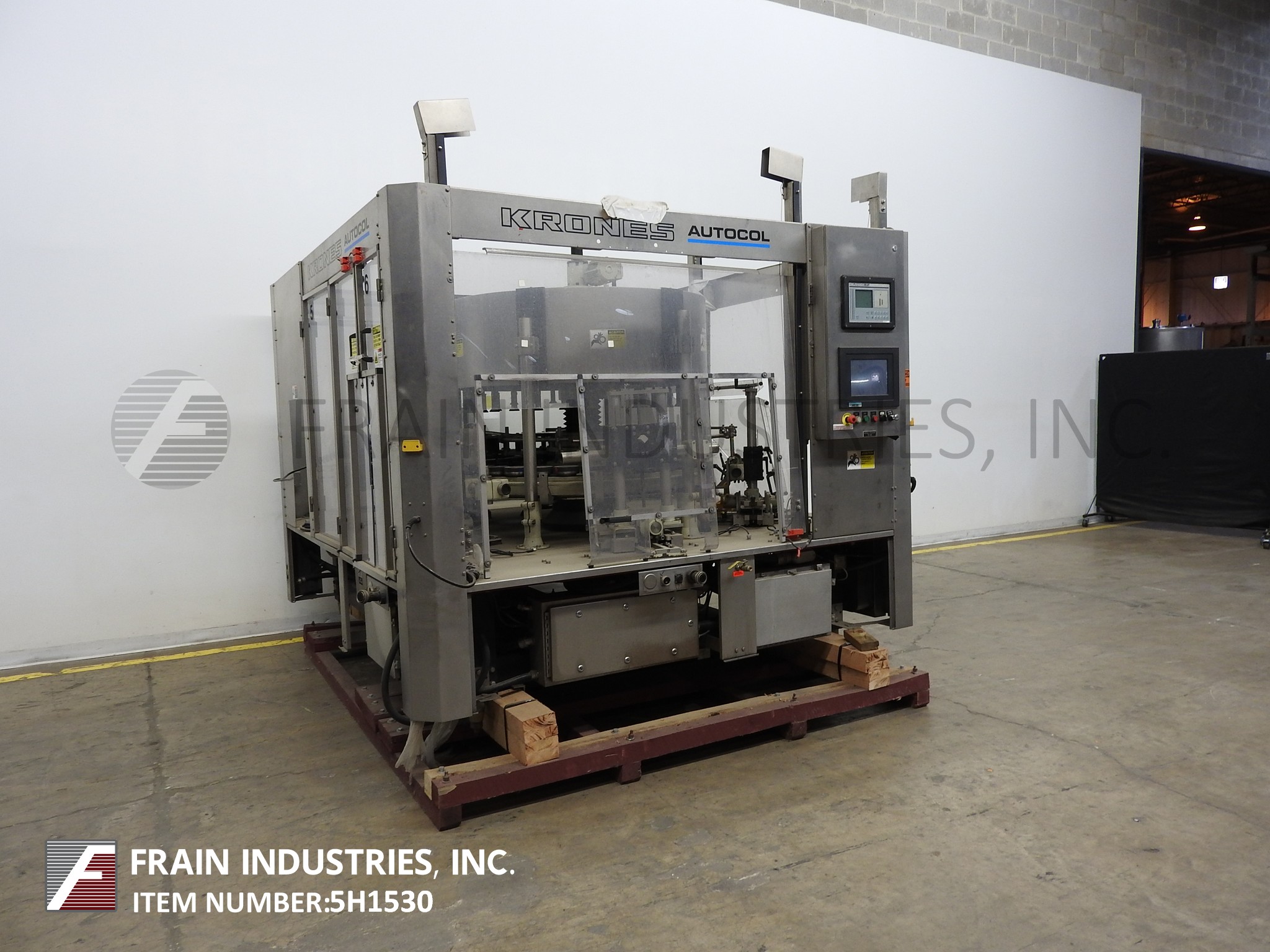 Krones Labeler P/S Front & Back AUTOCOL for Sale 5H1530