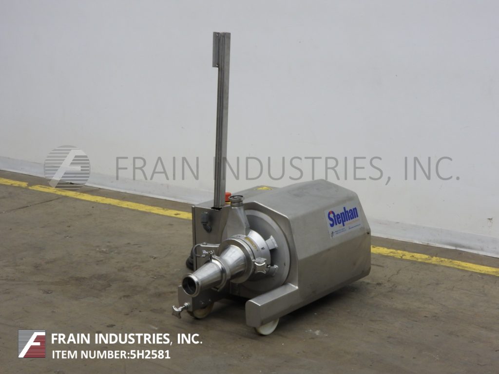Stephan Machinery Corp Meat Equipment Emulsifier MCH20 for Sale 5H2581