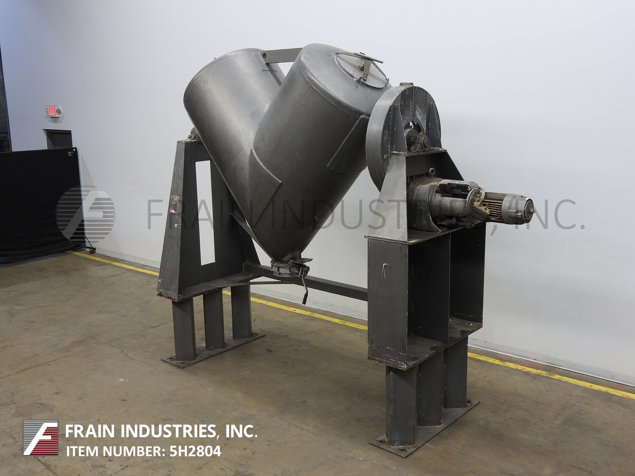 Patterson Kelley Mixer Powder Twin Shell 40 CU FT for Sale 5H2804