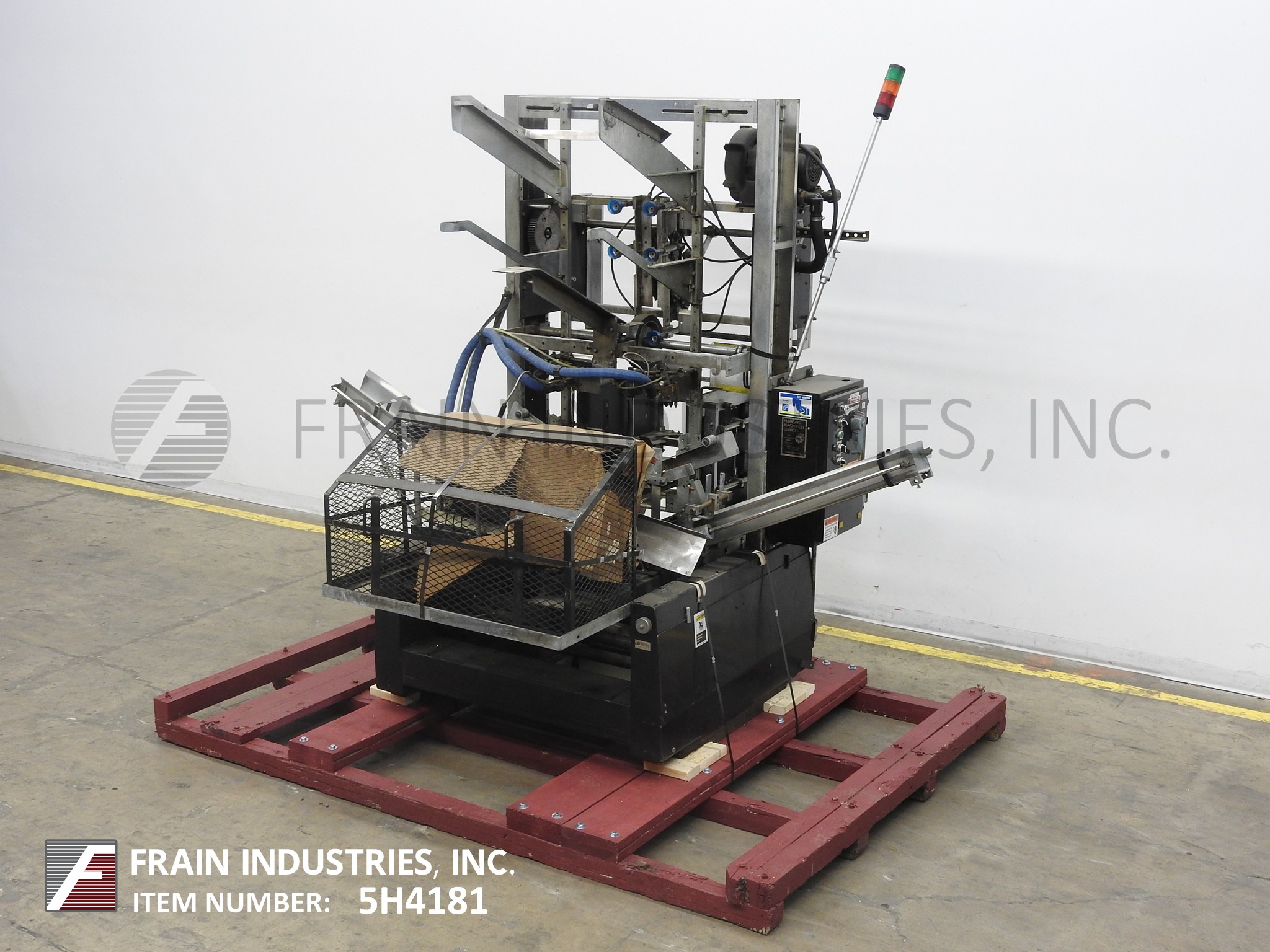 W E Plemons Machinery Service Case Erector Bliss BLISS for Sale 5H4181