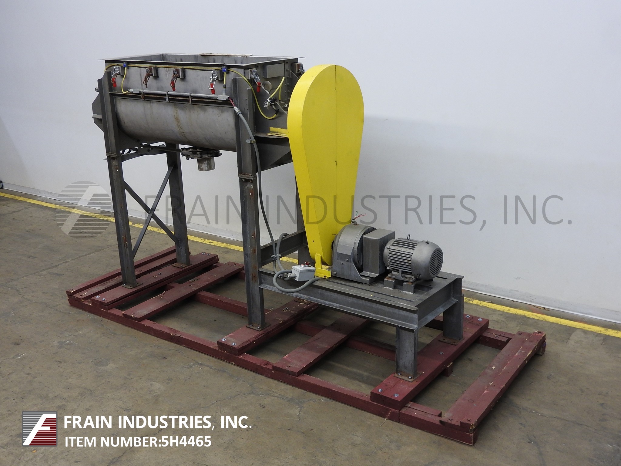 Aaron Equipment Mixer Powder Ribbon S. S. 25 FT³ for Sale 5H4465