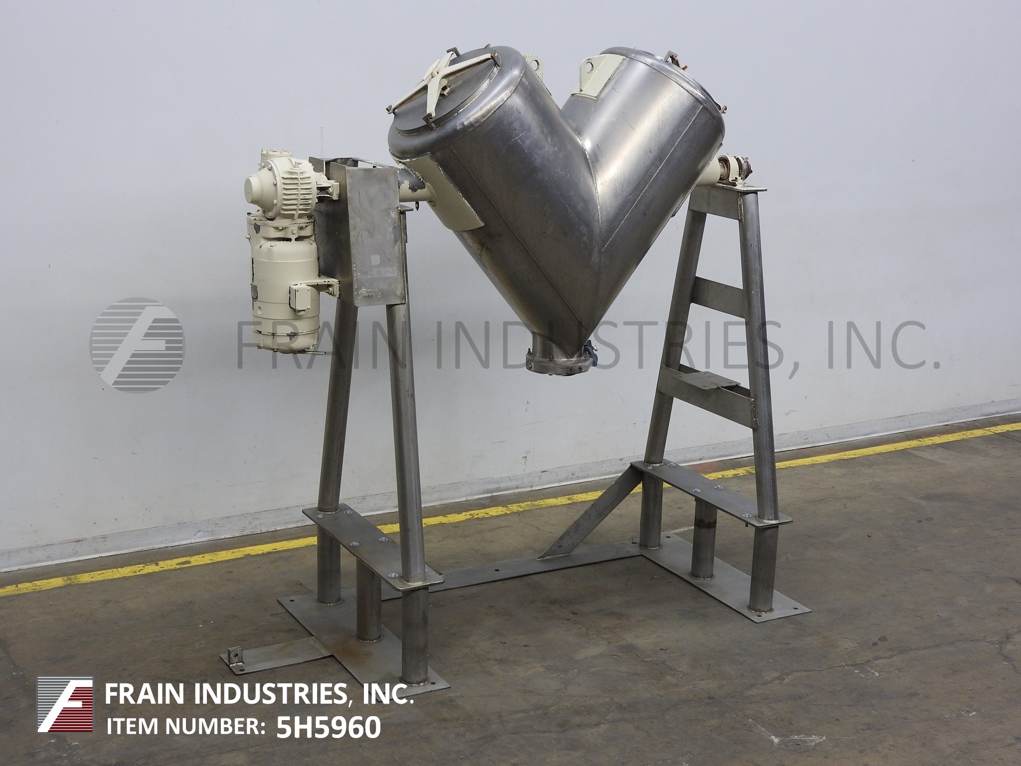 Patterson Kelley Mixer Powder Twin Shell 10 FT³ for Sale 5H5960