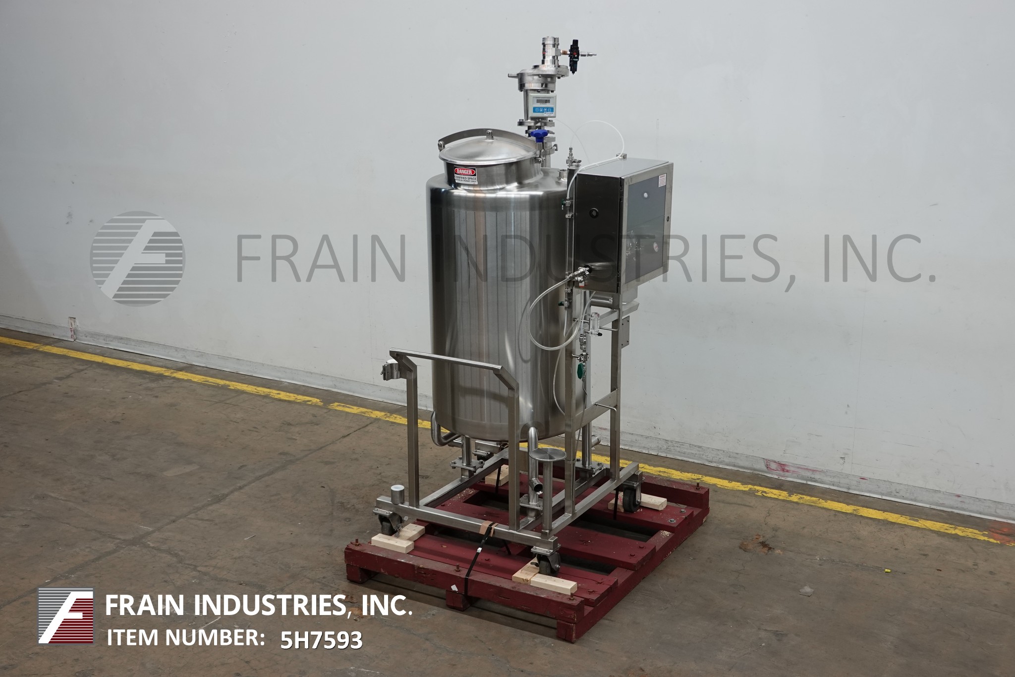 MG Newell Tank SS Single Wall 130 GAL for Sale 5H7593