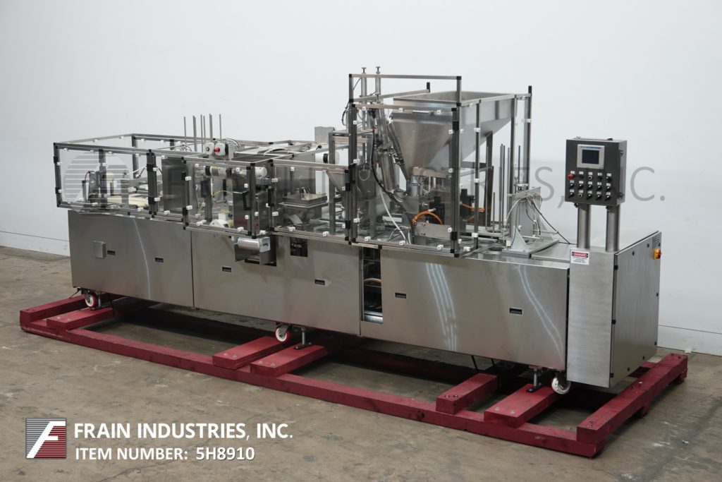 Used Cup Fillers — Cup Volumetric Piston Filling Machine for Sale
