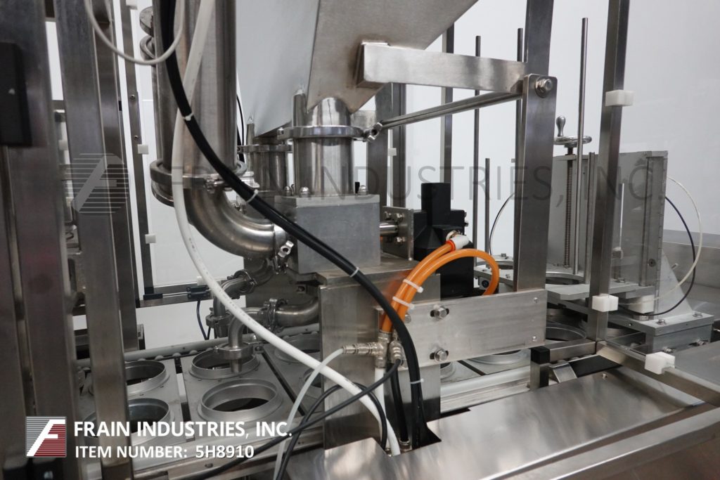 Used Cup Fillers — Cup Volumetric Piston Filling Machine for Sale