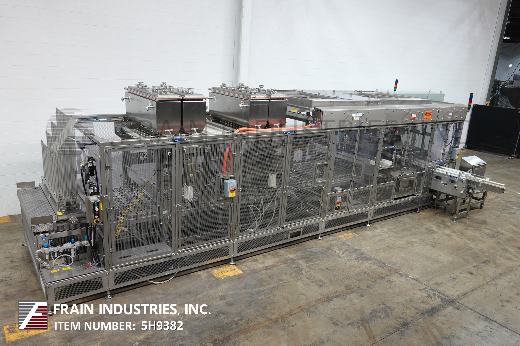 Oystar USA / IMA Filler Cup Inline DUAL 10 POCKET for Sale 5H9382