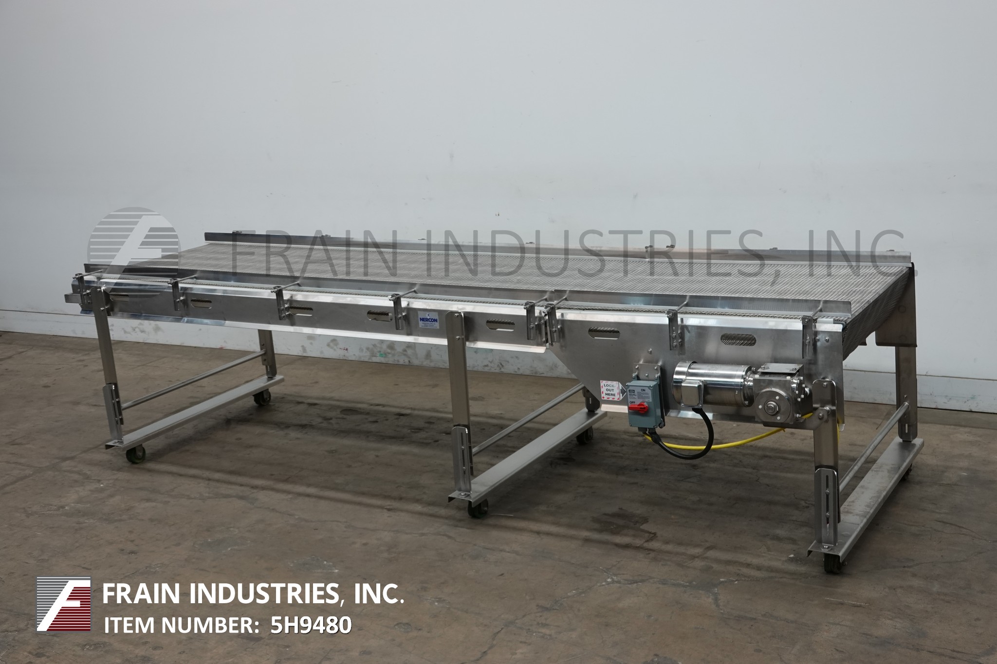 Nercon Conveyor Belt 40"W X 170"L for Sale 5H9480
