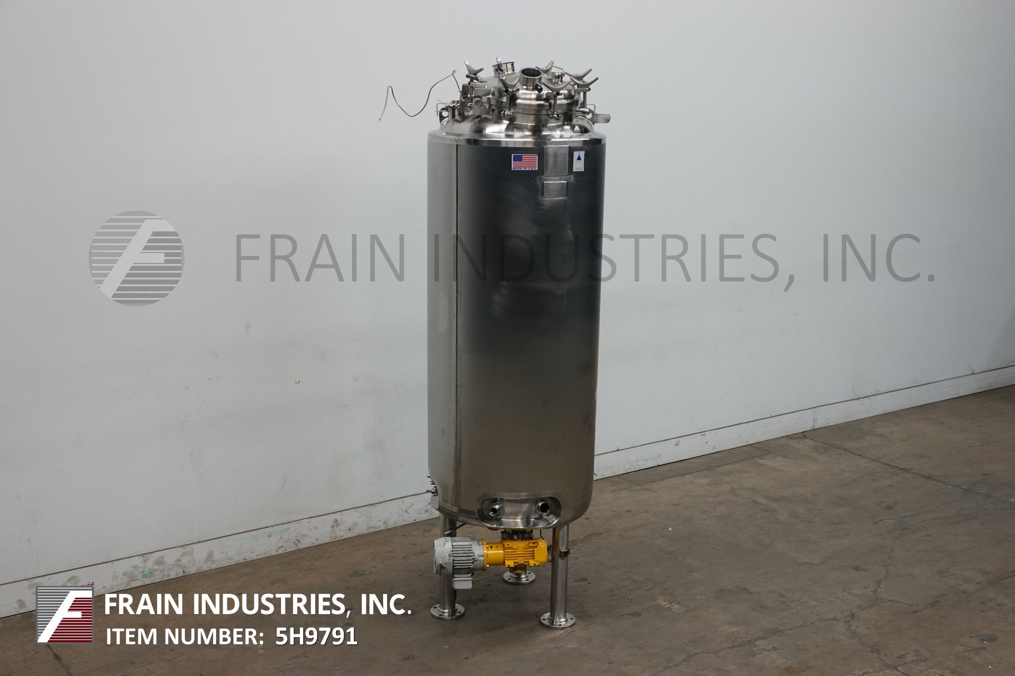 Precision Stainless Tank Processors 275 GAL for Sale 5H9791