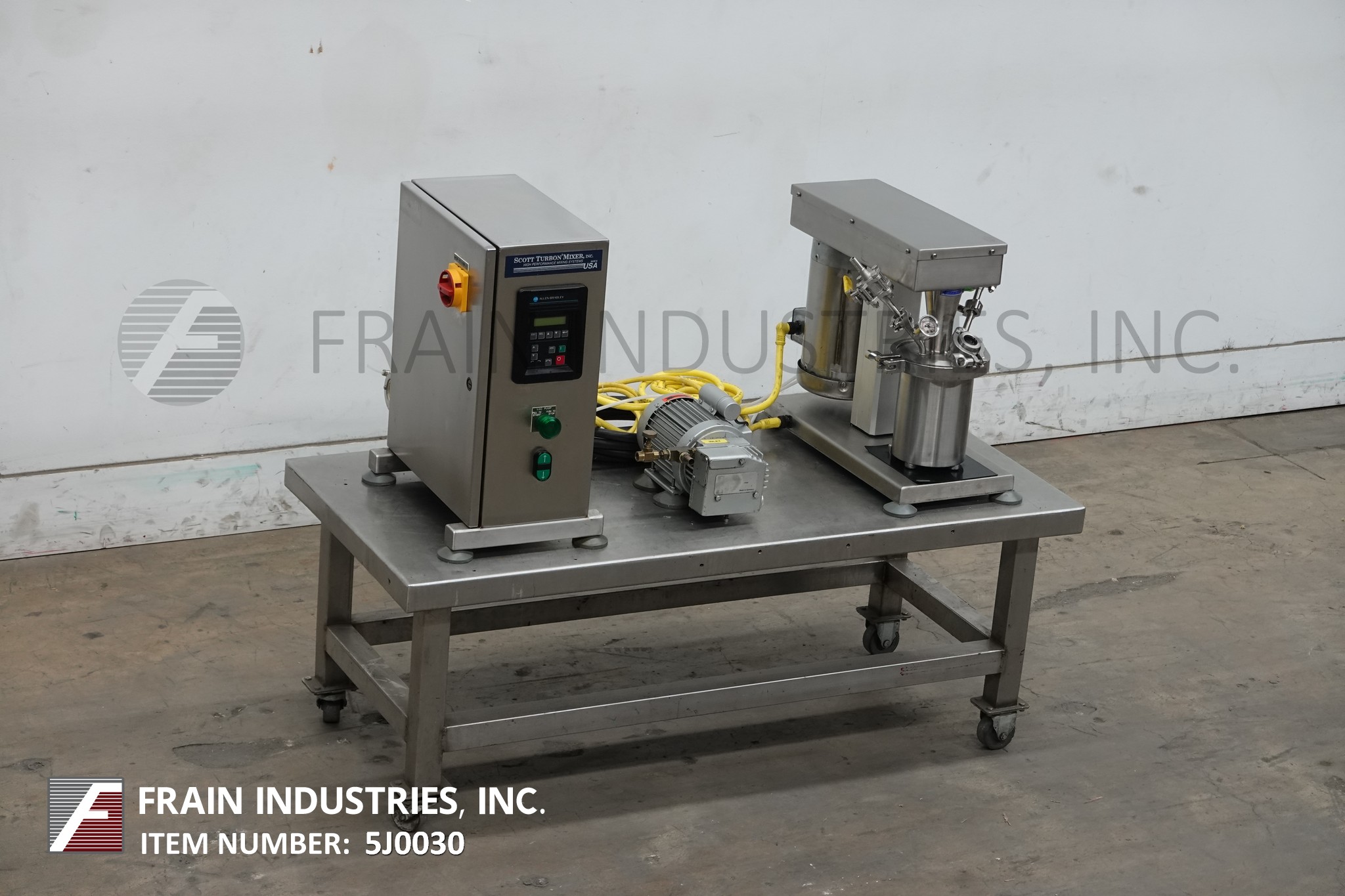 Scott Turbon Mixer Mixer Liquid Disperser XMLV for Sale 5J0030