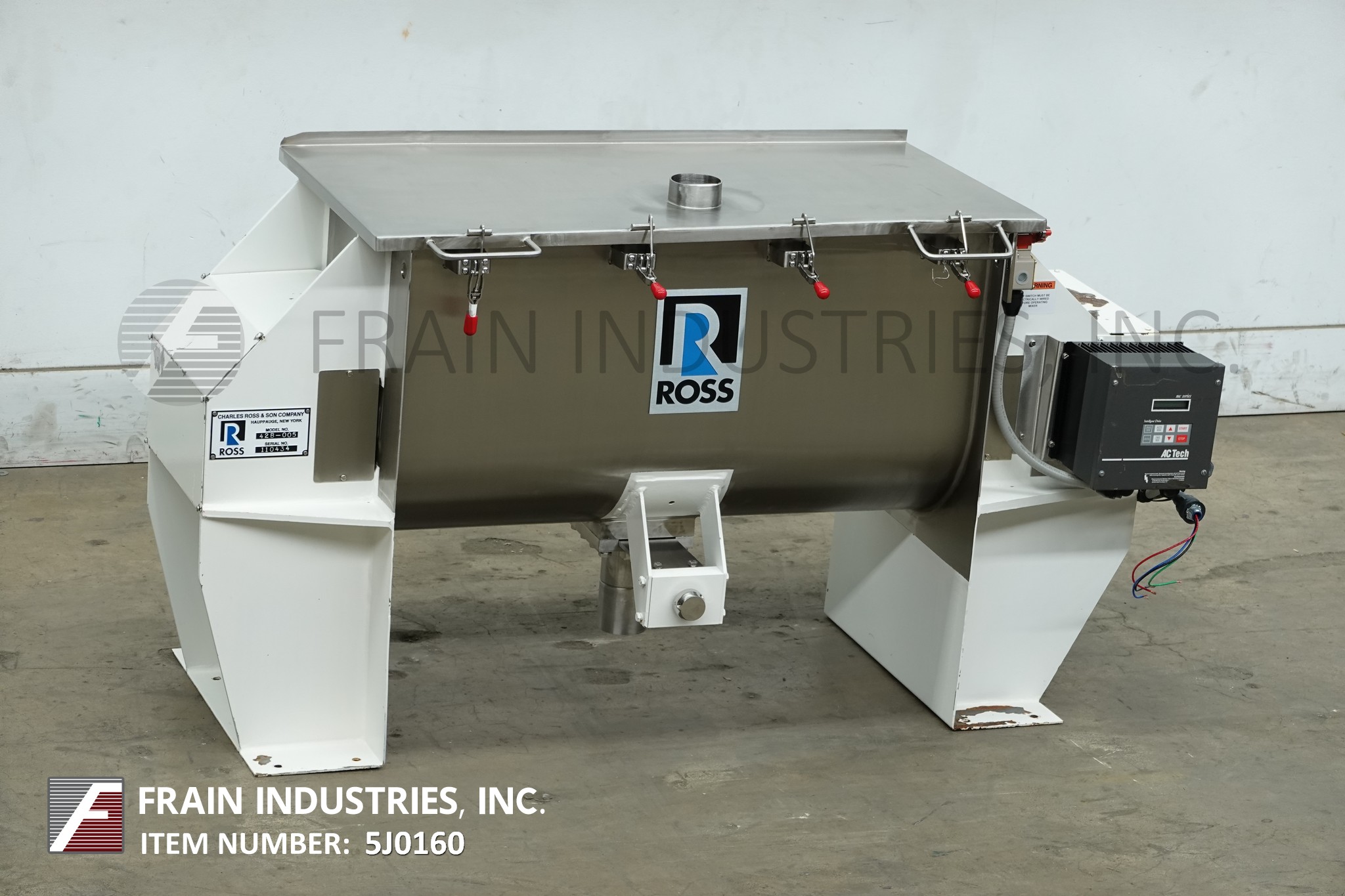 Ross Mixer Powder Ribbon S. S. 42B-005 for Sale 5J0160