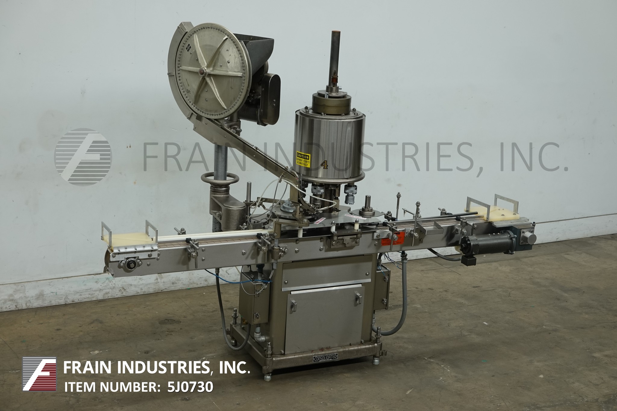 Consolidated / Pneumatic Scale Capper 4 Head (Capper) C4F for Sale 5J0730