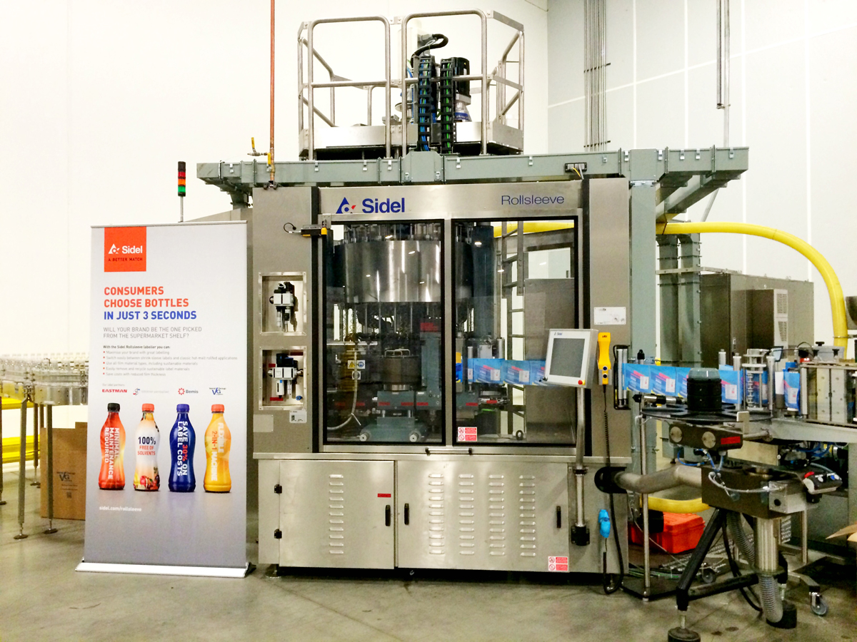 Sidel F45 Roll Sleeve Labeler for Sale 5J2640