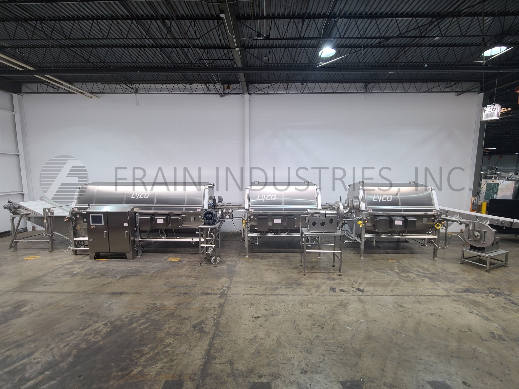 Lyco Complete Inline Cooker / Cooler Pouch Pasteurizer for Sale M11182