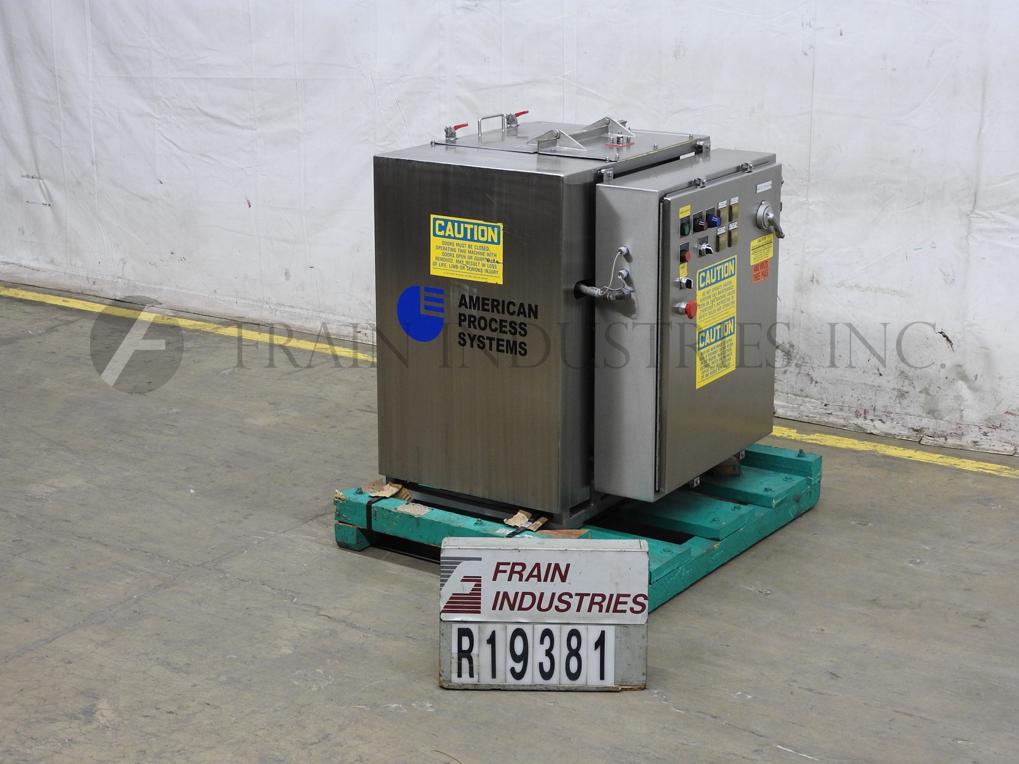 Forberg / Skala Group Mixer Powder Paddle S.S. .7 CU FT for Sale R19381