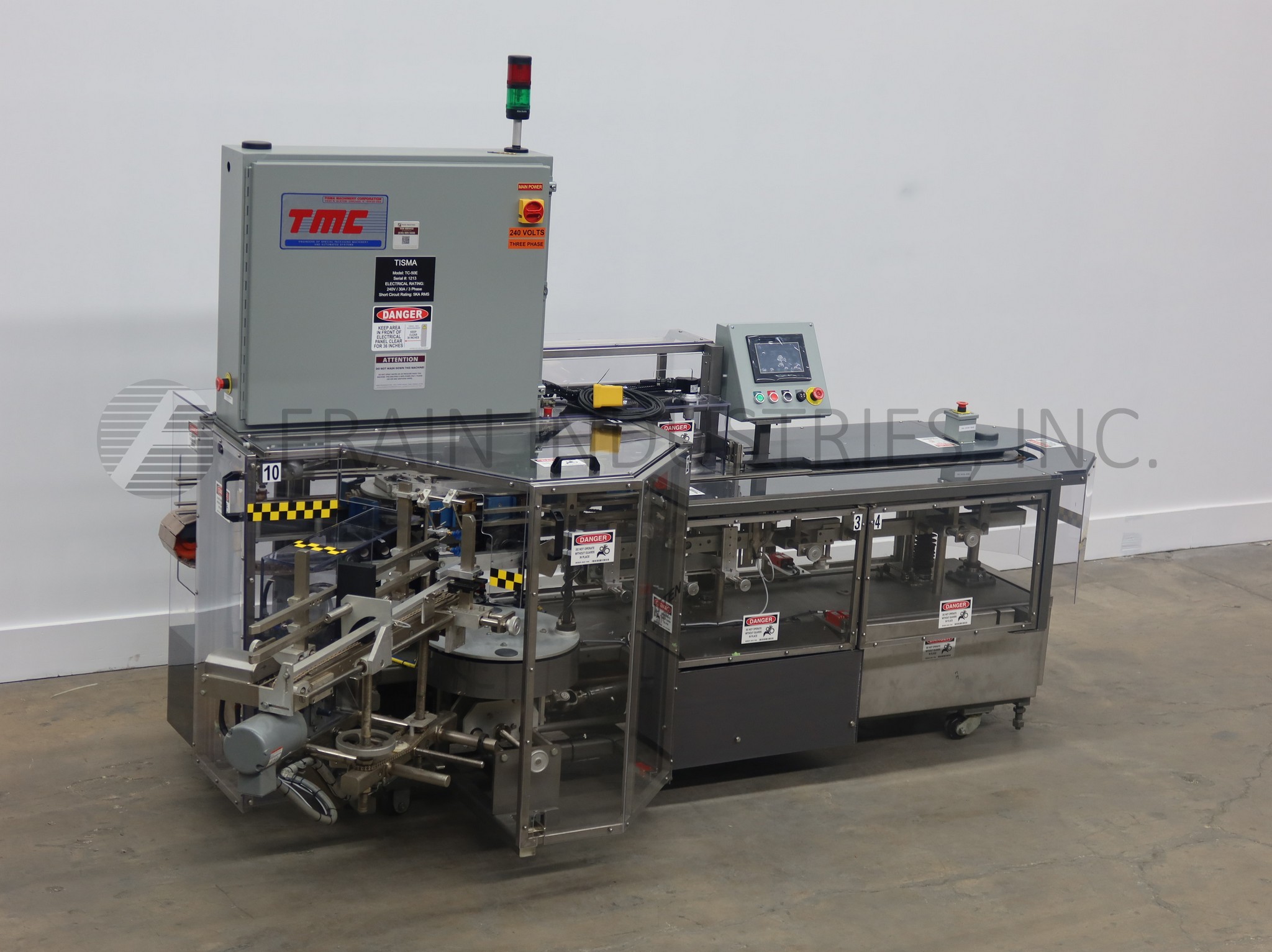 Tisma Cartoner Semi Vertical Tuck TC50E used cartoners for Sale R22181