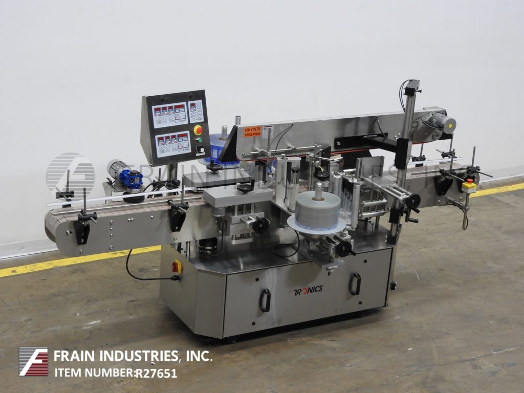 Tronics Labeler Front/Back & Wrap S3S for Sale R27651