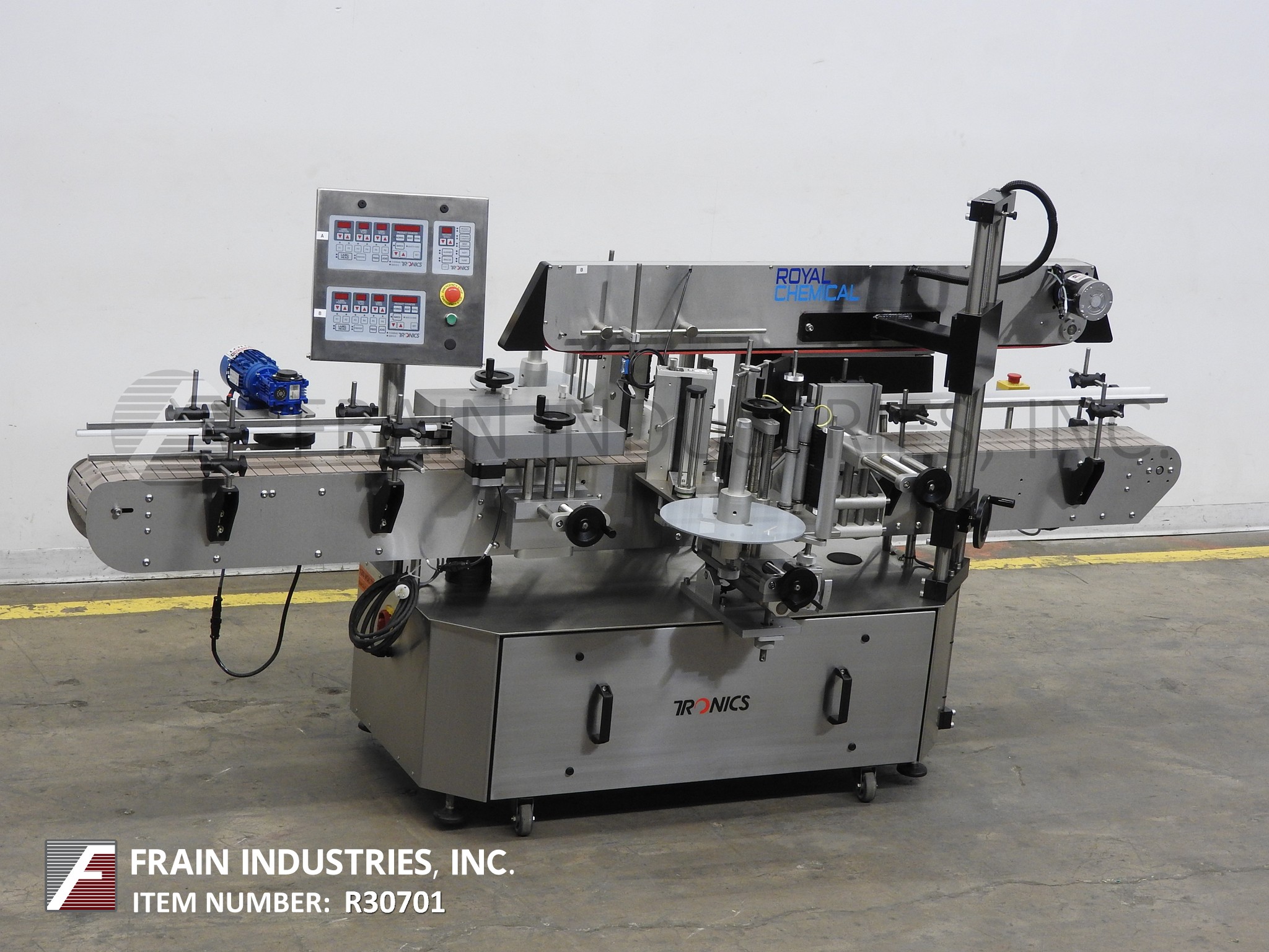 Tronics Labeler Front/Back & Wrap S3S for Sale R30701