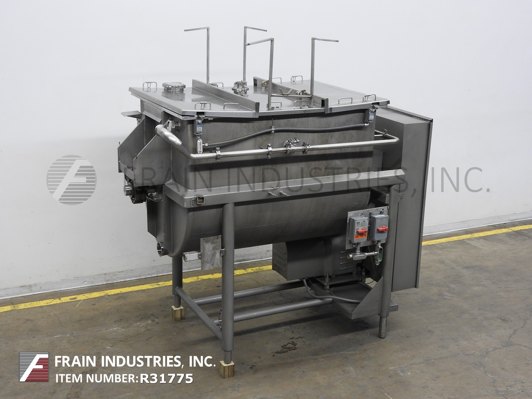 Mueller Mixer Powder Ribbon S. S. 50FT³ for Sale R31775