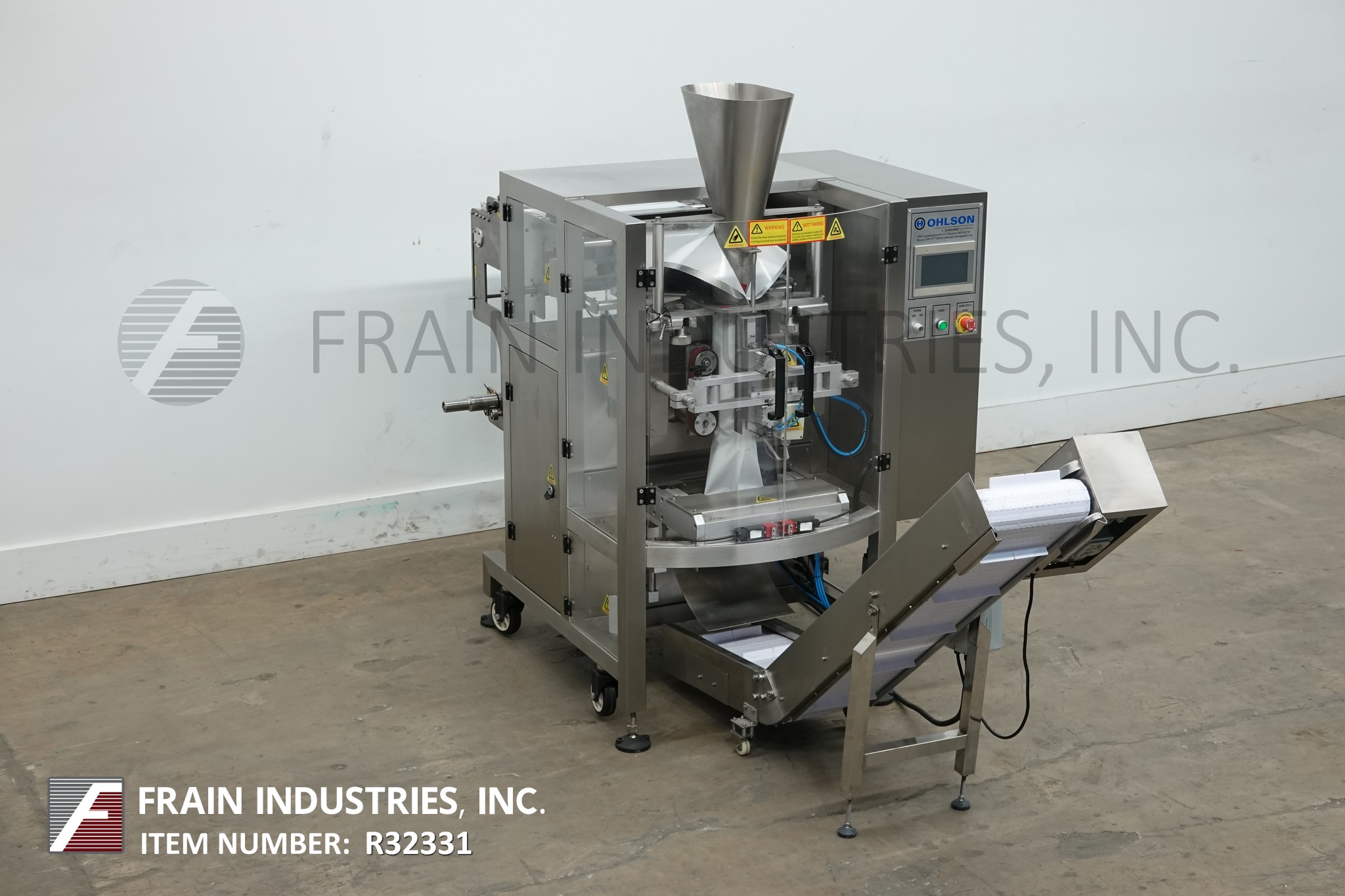 Ohlson Form & Fill No Filling Head VFFX-539 for Sale R32331