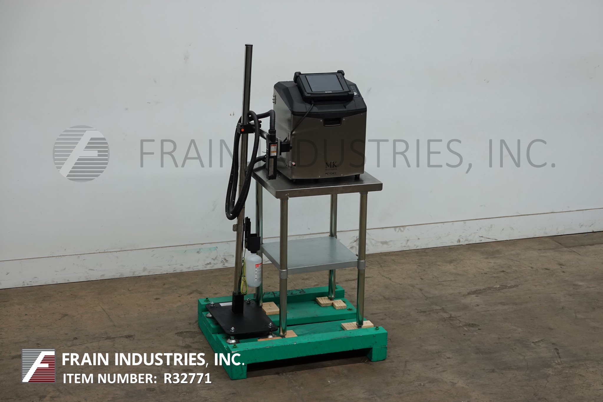 Keyence Corporation of America Coder Ink Jet MKU6000 for Sale R32771