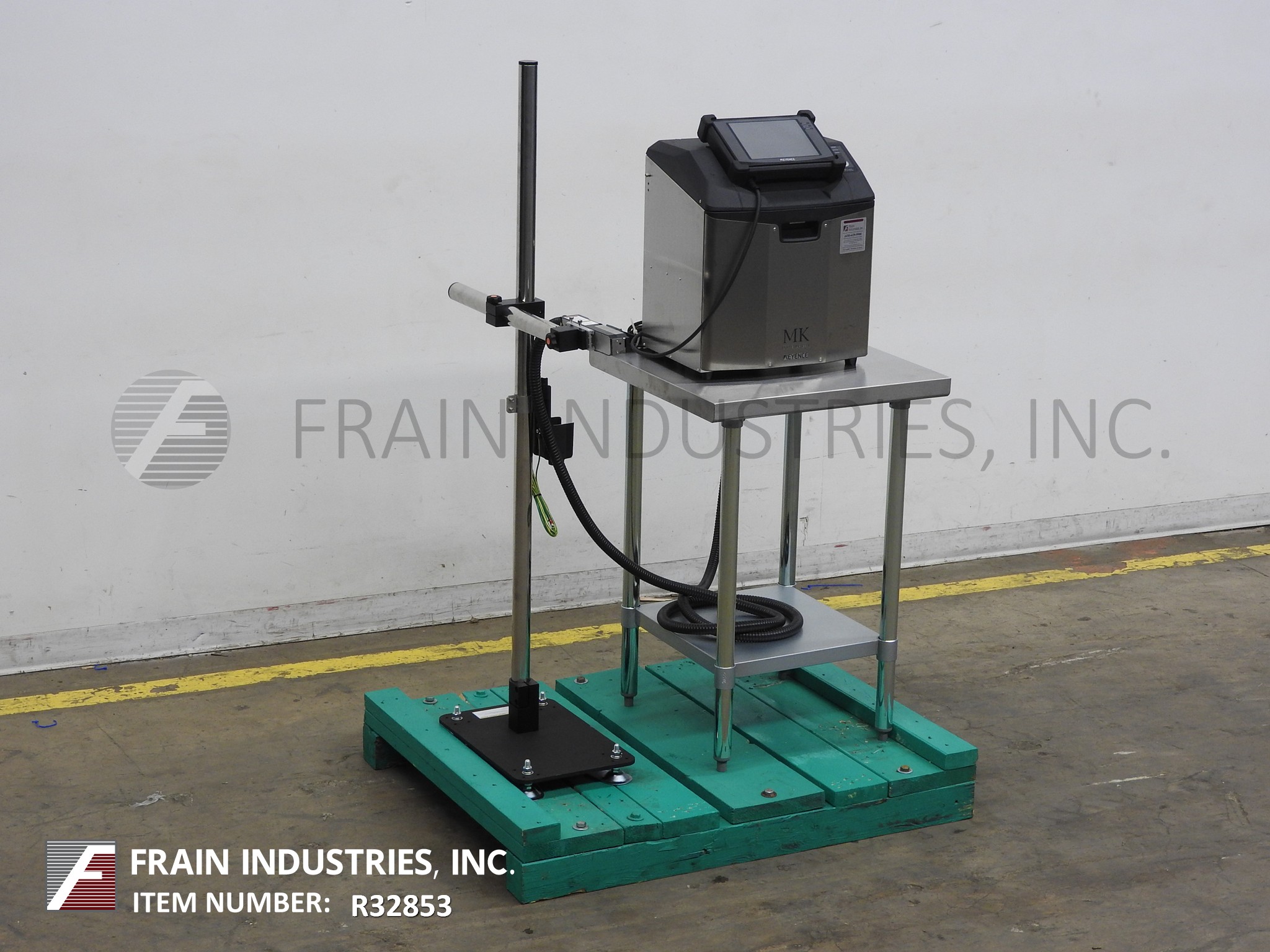 Keyence Corporation of America Coder Ink Jet MKU6000 for Sale R32853