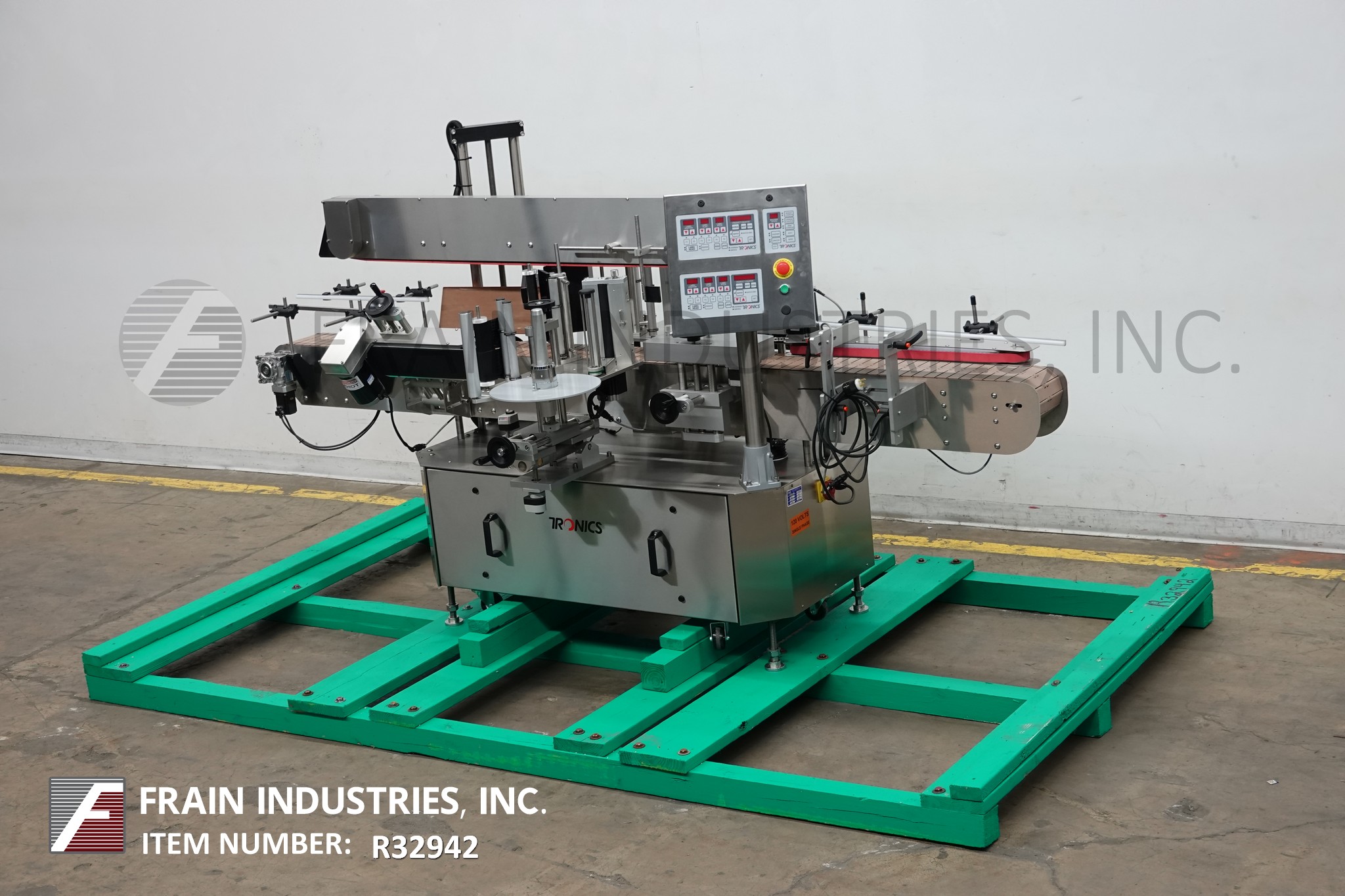 Tronics Labeler Front/Back & Wrap S3S for Sale R32942
