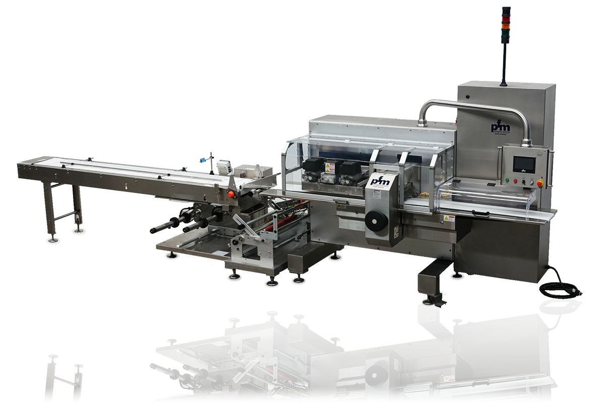 PFM Inverted FALCON Horizontal Flow Wrapper — Frain Industries