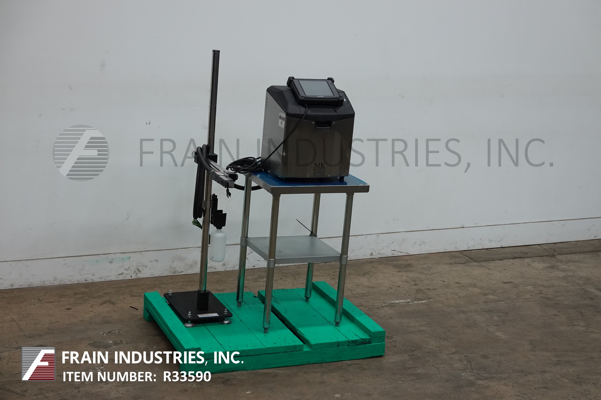 Keyence Corporation of America Coder Ink Jet MKU6000 for Sale R33590