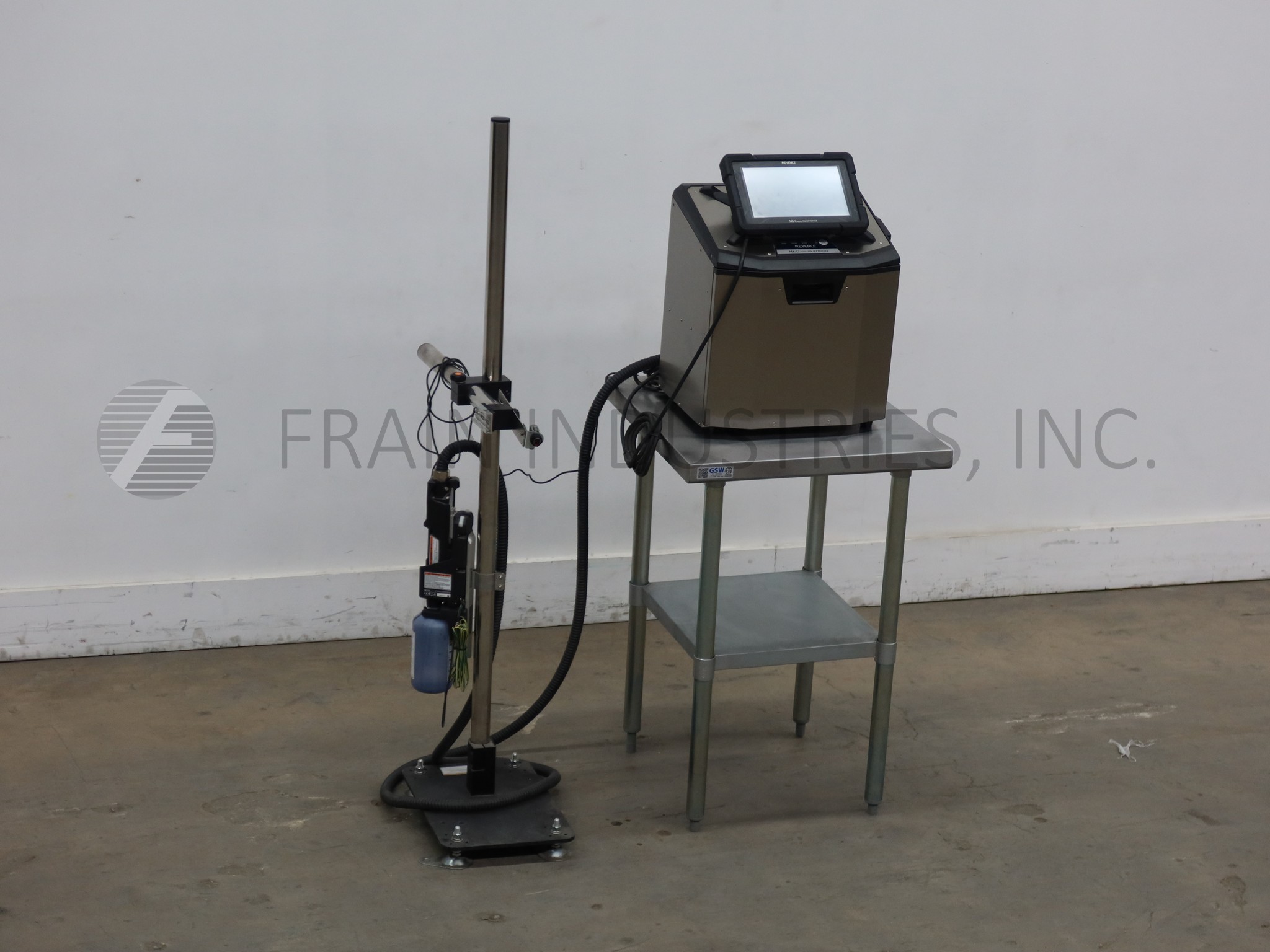 Keyence Corporation of America Coder Ink Jet MKG1000 for Sale R35090