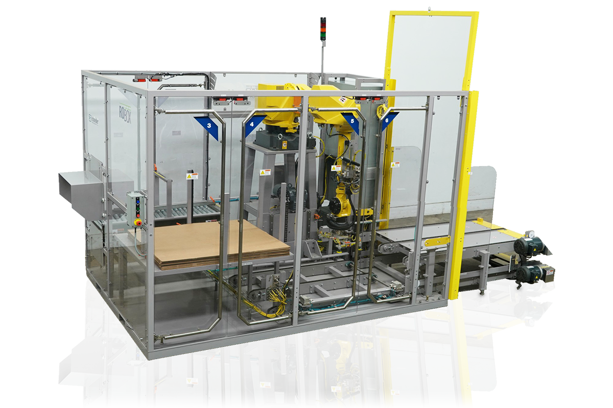 Schneider ROBOX Modular Palletizer — Frain Industries