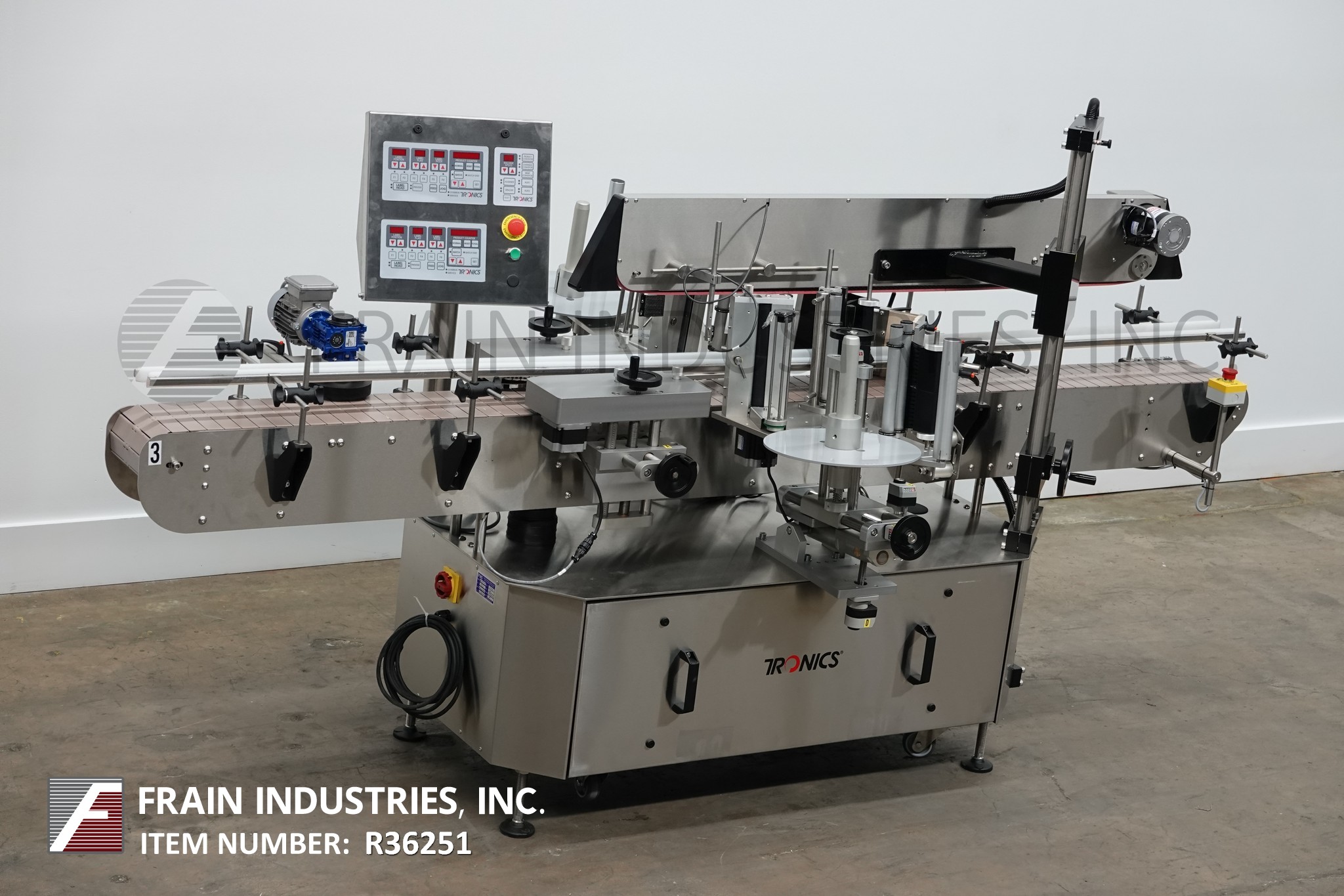 Tronics Labeler Front/Back & Wrap S3S for Sale R36251